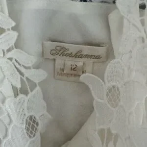 Shoshanna | Dresses | White Shoshanna Dress | Poshmark